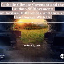 Catholic Climate Covenant And The Laudato Si’ Movement: Similarities ...